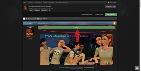 Mia Animations Wicked Whims Page Downloads Wickedwhims Loverslab