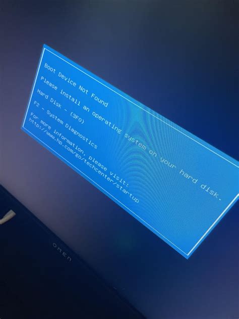 Boot Device Not Found Rcomputers