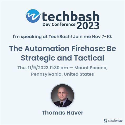 Alvin Ashcraft On Linkedin Techbash Poconos Testing Developers