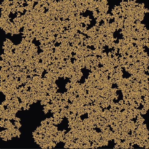 1 An Instance Of An Incipient Infinite Cluster On A Square Lattice At P