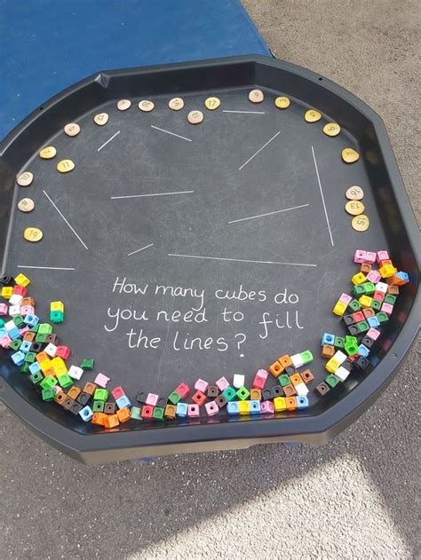 Pin By Kate Hunter On Tuff Trays Eyfs Activities Numeracy Activities Nursery Activities