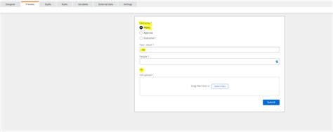Validation On Form Based Approval Outcome In Nintex Workflow Cloud