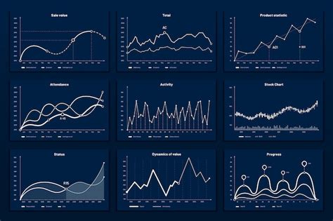 기술 인포 그래픽 무료 벡터