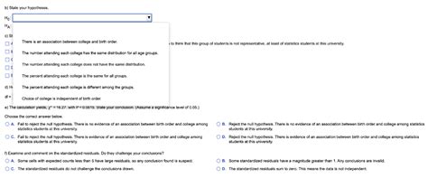 Solved Babes In An Introductory Statistics Class At A Chegg Com