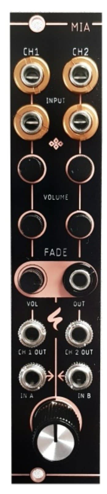 MATRIXSYNTH ST Modular MIA 2x2 Channel Mixer