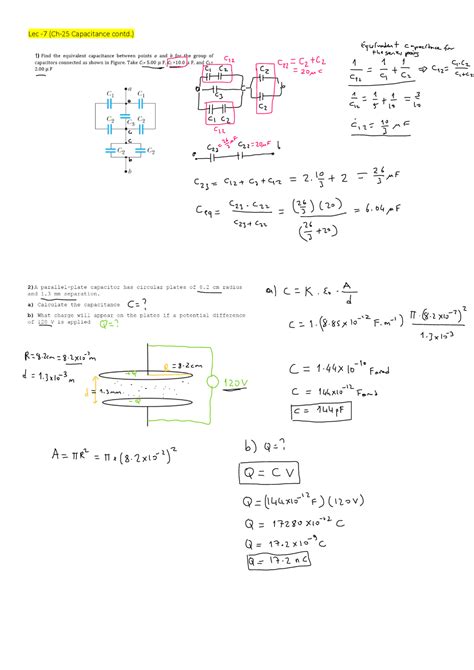 Exam Summary For Physics Summaries Electronics Docsity