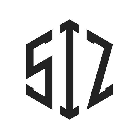 Premium Vector Siz Logo Design Initial Letter Siz Monogram Logo Using Hexagon Shape