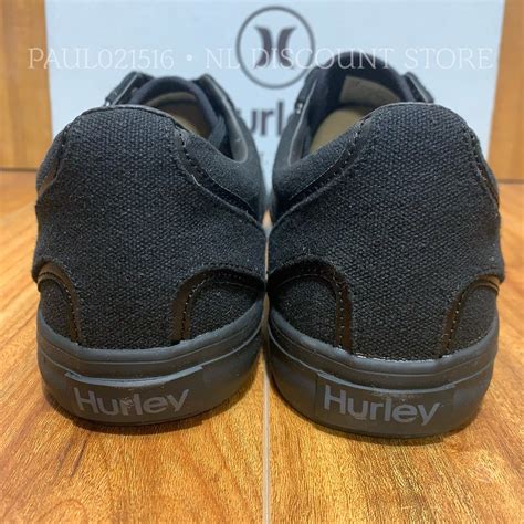 Hurley Mens Arlo Skate Fashion Casual Shoes ~ Black ~ Sizes