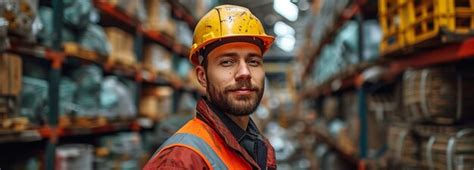 A Recycling Employee Gathering And Classifying Garbage Premium Ai