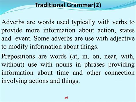 Morphology Grammar Ppt