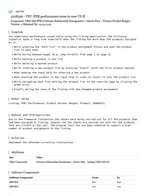 Uiu Ppr Performance Issue In New Ui Ii Symptom Pdf Software Computer Architecture