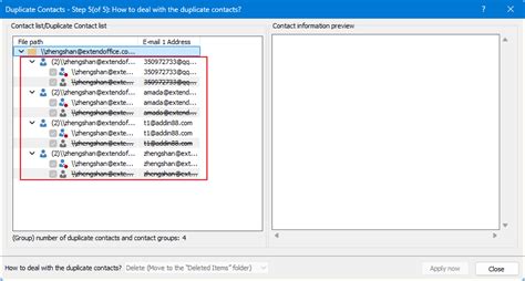 How To Remove Or Merge Duplicate Contacts In Outlook