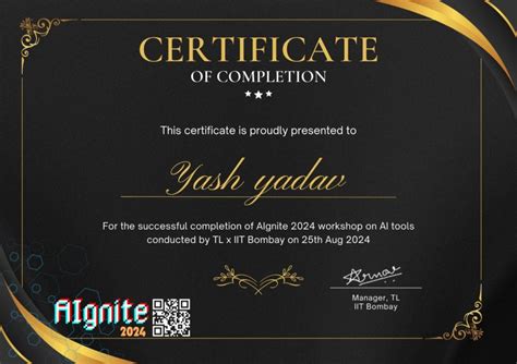 Yash Yadav On Linkedin Algnite2024 Iitbombay Tlxiitbombay