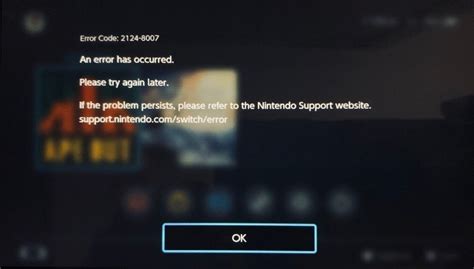 how to fix nintendo switch error code 2124 8007 digistatement