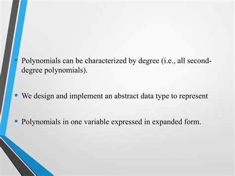 Polynomial Manipulation In Data Structure And Analytics Ppt Ppt