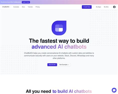Explore Chatbotkit 2024 The Ultimate Ai Guide Pricing Review