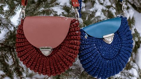 Сумка из полиэфирного шнура Сумка Орео Сумка крючком Youtube