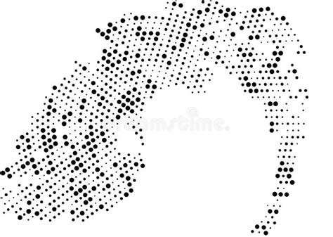 Halftone Monochrome Dot Pattern Minimalism Vector Black Dots On White Background Background