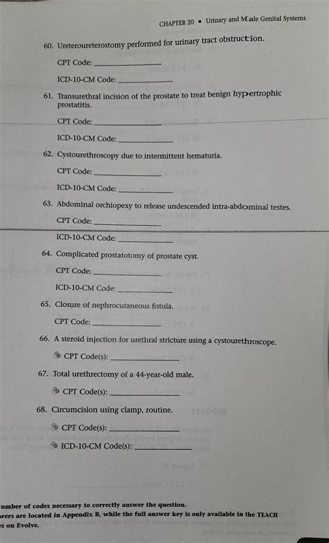 Solved 60 Ureteroureterostomy Performed For Urinary Tract Chegg Com
