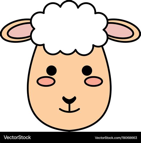 Sheep Face Clip Art Cute
