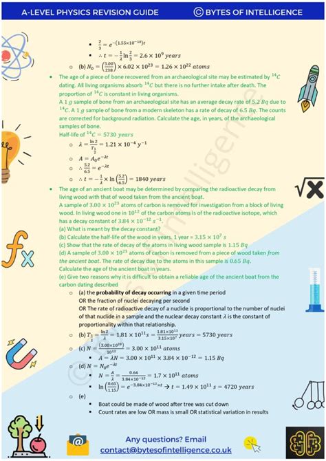 A Level Physics Revision Guide Bytes Of Intelligence