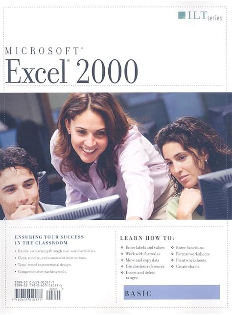 Course Ilt Microsoft Excel 2000 Basic Spiral Bound Adam A Wilcox