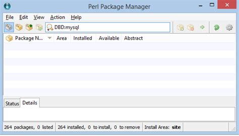 Why Dbdmysql Doesnt Exit In Perl Package Manager 419 Perl Version 520 Stack Overflow
