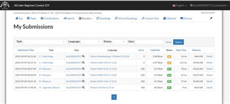 Hema Varshini T On Linkedin Atcoder Globalchallenges Participation Continuouslearning
