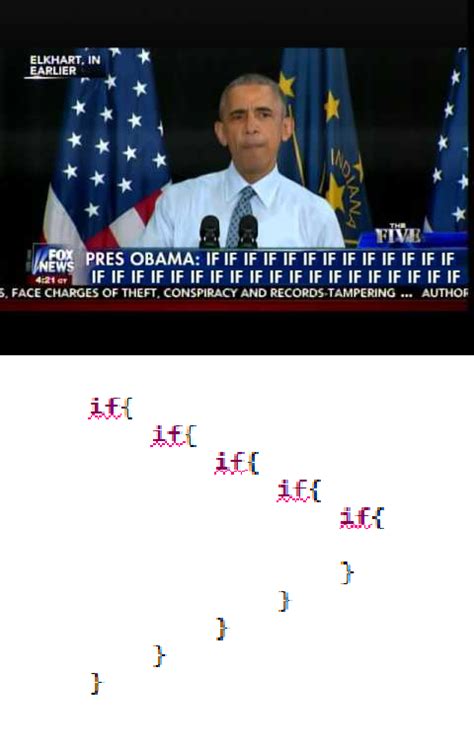 obama and his syntax errors r programmerhumor