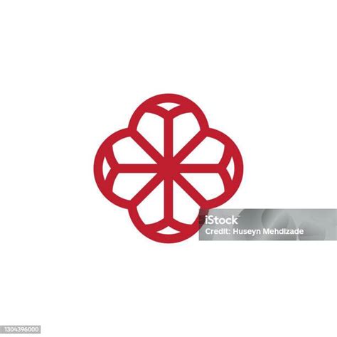 Konsep Logo Abstrak Ikon Vektor Ilustrasi Simbol Tanda Terisolasi