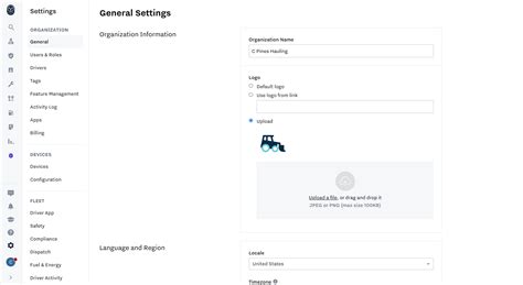 Dashboard Menus Samsara Support