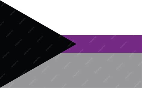 Premium Vector Demissexual Pride Flag Sexual Identity Pride Flag