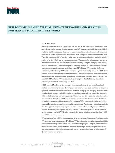 Building Mpls Based Vpn Pdf Virtual Private Network Networking