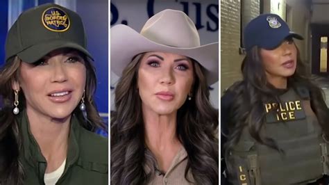 Trump Dhs Chief Kristi Noem Is Branded ‘cosplay Kristi After ‘meet The Press Interview