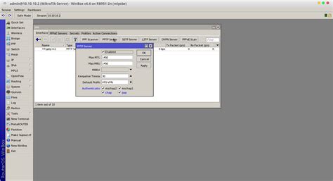 Konfigurasi PPTP VPN Server Di Mikrotik Tikni Ligi