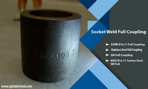 Socket Weld Full Coupling Asme B1611 Class 3000 Sw Full Couplings