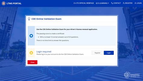 What Is LTO CDE Online Validation Exam LTO Portal PH
