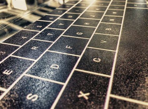 Flat Keyboard Colourbox