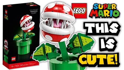 LEGO Super Mario Piranha Plant Set OFFICIALLY Revealed Brick Finds Flips