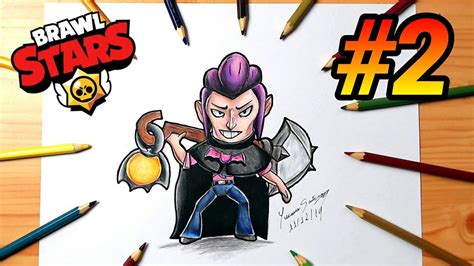 Como Colorir O Mortis Brawl Stars Como Dibujar A Mortis De Brawl