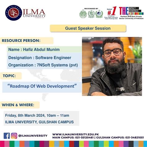 Hafiz Abdul Munim On Linkedin Speaking As A Guest Speaker At Ilma