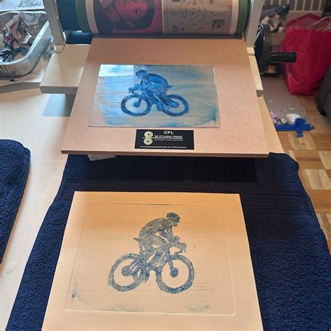 Intaglio Etching Press Lino Cut Press Collograph Intaglio Printmaking Made From From