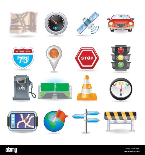 Navigation Icon Cut Out Stock Images And Pictures Alamy