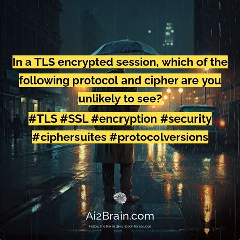 Ai2brain On Linkedin Tls Ssl Encryption Security Ciphersuites Protocolversions…
