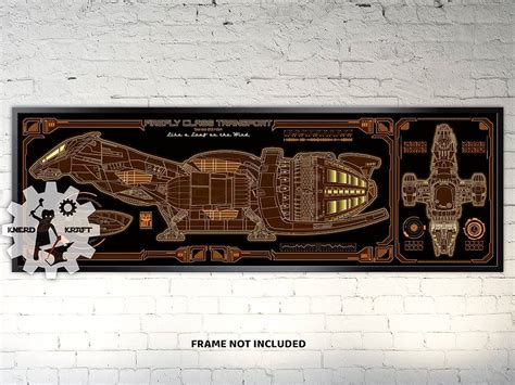 Firefly Serenity Ship Drawing