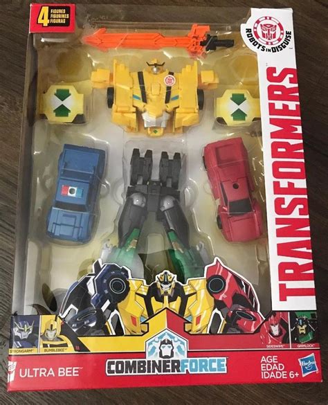 Transformers Robots In Disguise Combiner Force Team 8 5 Ultra Bee Action Figure 1957480125