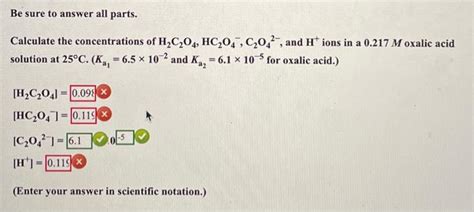 Solved Be Sure To Answer All Parts Calculate The