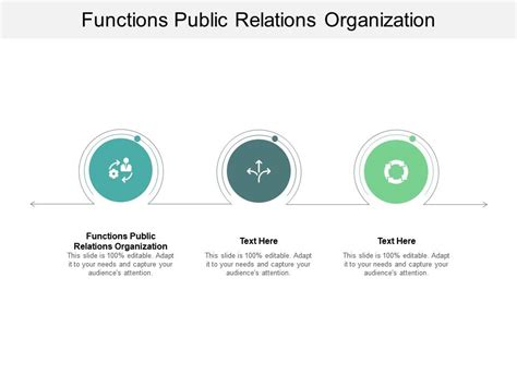 Functions Public Relations Organization Ppt Powerpoint Presentation Outline Diagrams Cpb