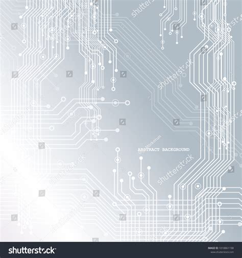 Circuit Board Technology Background Vector Illustration Stock Vector Royalty Free 1018861198