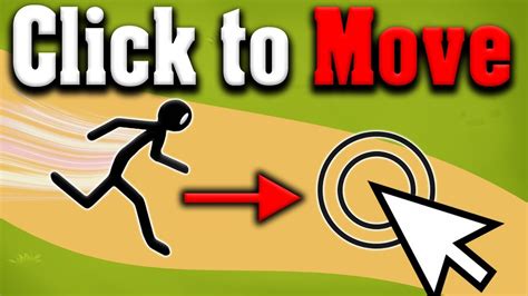 simple 2d click to move unity tutorial youtube
